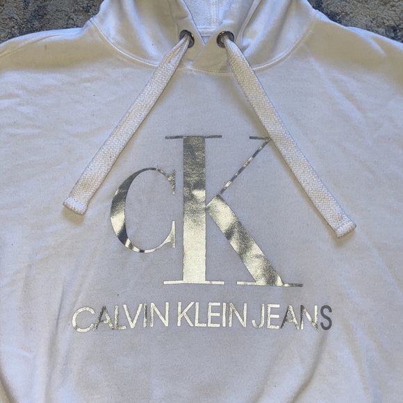 Calvin Klein | Tops | Calvin Clean Hoodie | Poshmark